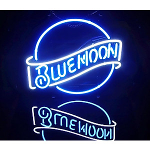 Mirsne Neon Signs, Glass Tube Neon Lights, 17 inch Neon Light Sign, the Best Bar Beer Wall Signs Lights for Bedroom Room Hotel Gameroom Party Decor Gifts.