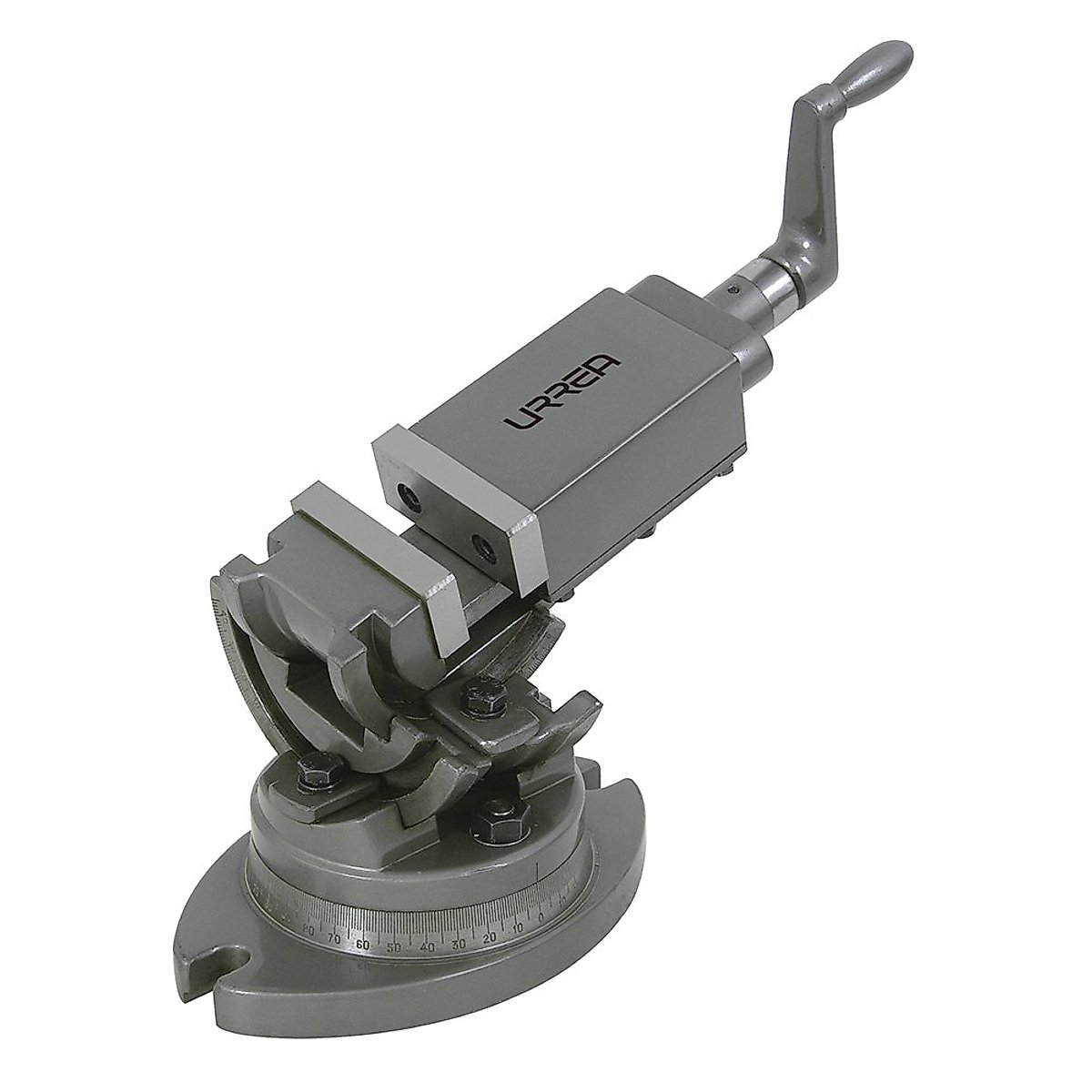 Precision Milled Vise, 6" Jaw Width, 1-3/4" Jaw Depth, 3 Axis