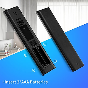 Universal Replacement Voice Remote for All Samsung Smart TV with Voice Function, Compatible with Smart Crystal Curved Frame UHD Neo TVs,with Netflix,Prime Video and Samsung TV Plus Buttons.