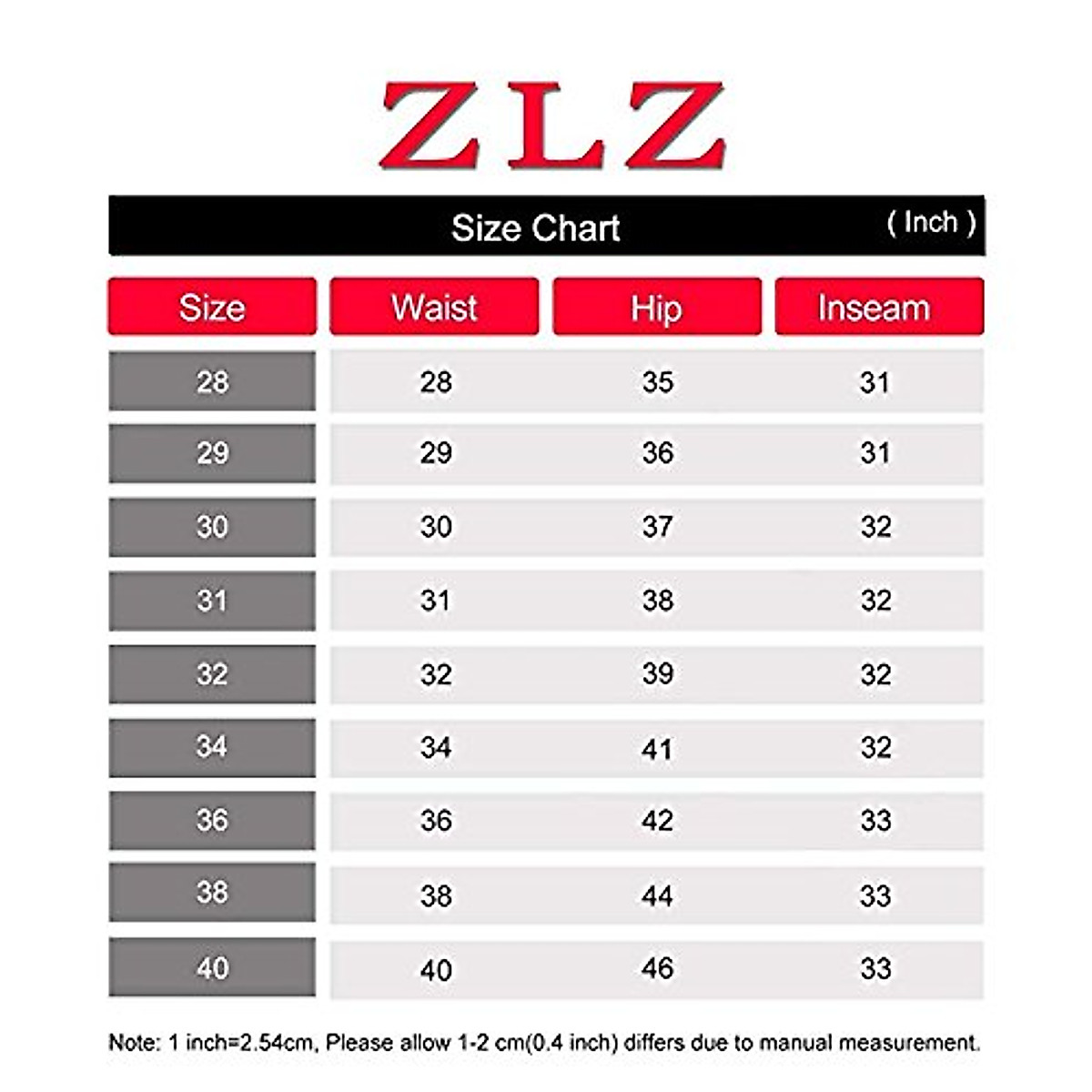 ZLZ Slim Fit Biker Jeans, Men's Super Comfy Stretch Skinny Biker Denim Jeans Pants, Size 36 (Light Blue)