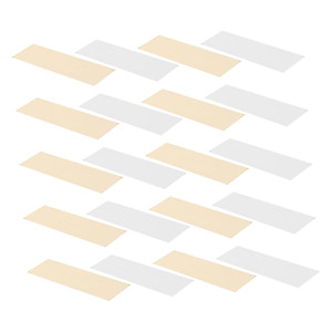 SKISUNO 50 Pairs Zinc Sheet Copper Sheet Fruit Battery Supplies Zinc Electroplating Strips for Roof Moss Electrode Toys Zinc Tablets Pin-type Magnesium Experiment Zinc Lozenges