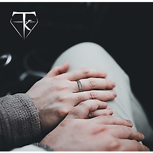 Takar Sterling Silver Diamond Pisces Statement Filigree Rope Band Ring for Men and Women, astrology name Zodiac Ring, Made in USA (Size 9.5)