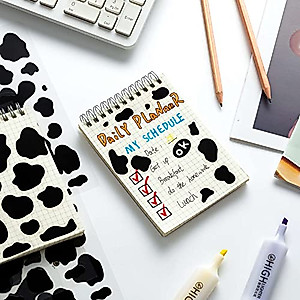 600Pcs Cow Print Stickers, Self-Adhesive Wall Decals Vinyl Print, Black Waterproof Animal Stickers for Cow Themed Bathroom, Nursery, Bedroom and Living Room Wall Decor