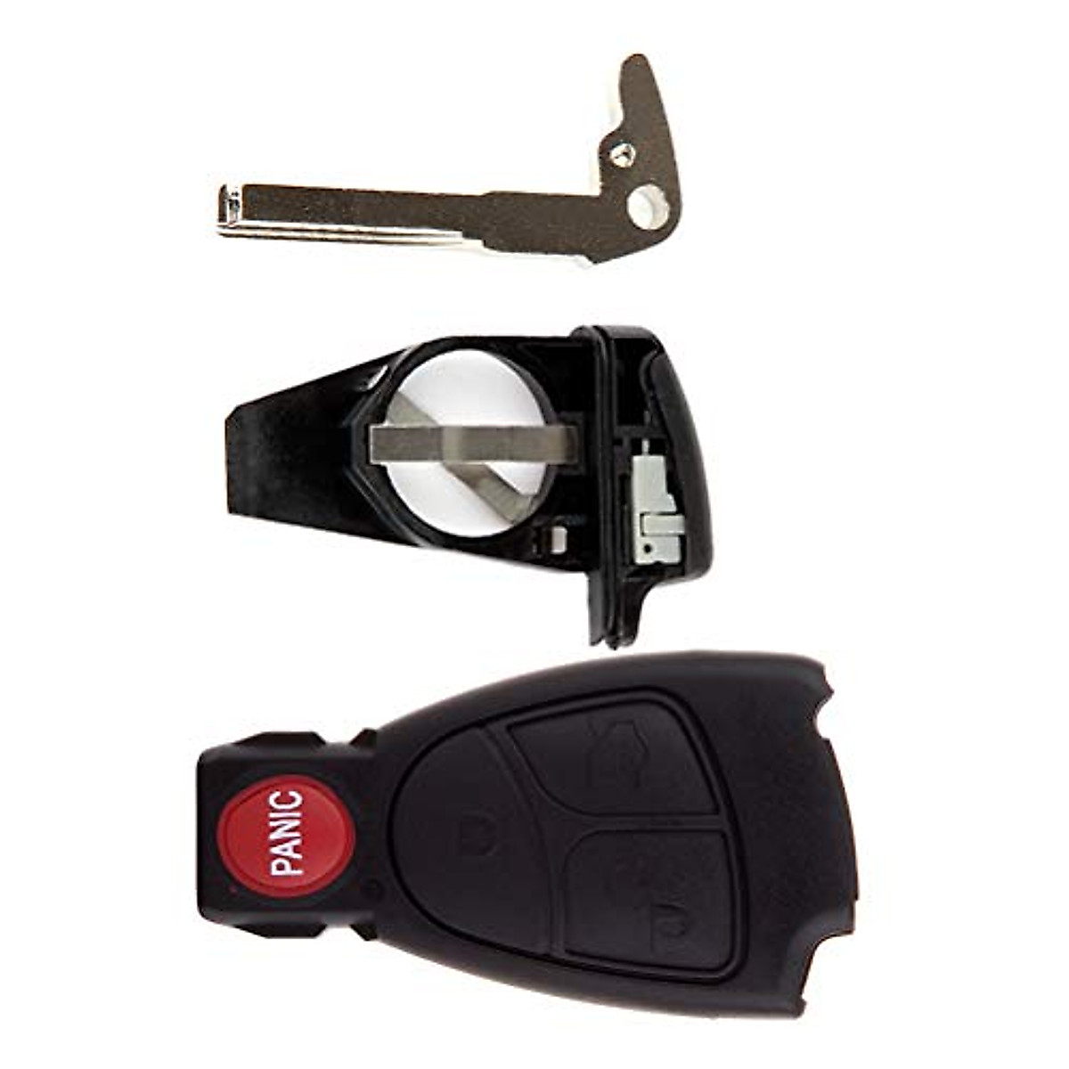 ROADFAR 1PCS Key Fob 2002-2003 Fit for Mercedes-Benz C230 L 2002-2003 Fit for Mercedes-Benz CL500 L IYZ-3312