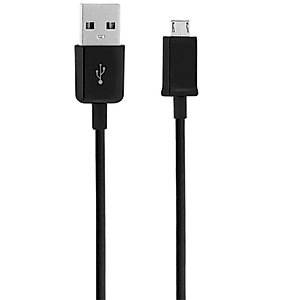 Short MicroUSB Cable Compatible with Your Gionee Pioneer P5 Mini with High Speed Charging. (1Black,20cm,8in)