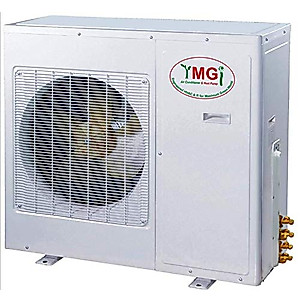 Multi Zone Mini Split Ductless Air Conditioner - Quad Zone 9000 + 9000 + 9000 + 18000-4 Zone Pre-Charged Inverter Compressor - Includes Four Free 25' Linesets - US Parts & Tech Support