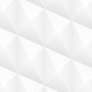 Ginsey Home Solutions Home+Solutions Plastic and Bamboo White Large Crystal Bin - Multipurpose Storage Container (81534)