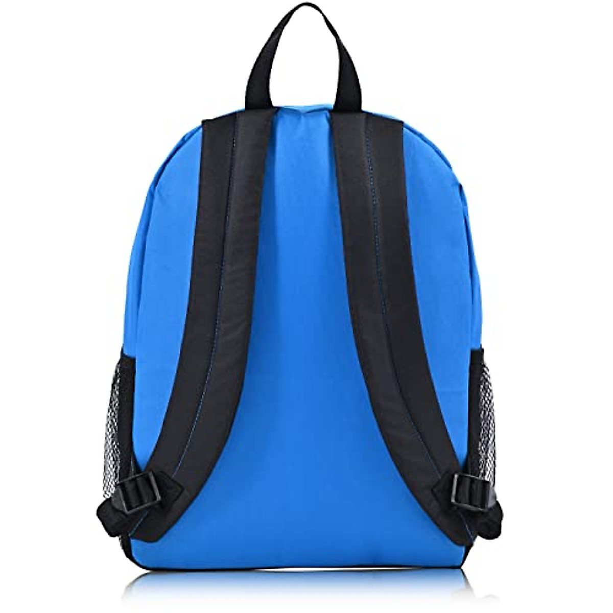 DC Comics BATMAN Boys Backpack for Little Kids | 6 Piece Set Kids Water Bottle Keychains Snack Tote and Knapsack for School (Batman 6Pc)