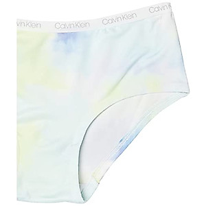 Calvin Klein Girls' Seamless Hipster 6 Pack, Tie Dye Pack, L