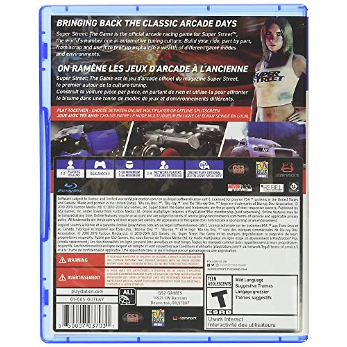 Super Street The Game - PlayStation 4