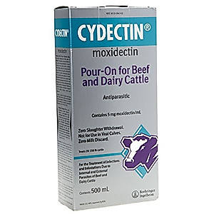 Boehringer Cydectin Pouron for Beef and Dairy Cattle
