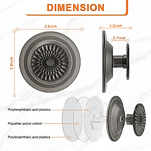 Aimai Forever Suction Cup Hooks for Shower, Removable Suction Hooks，Shower Wall Inside Hangers No Drill Hooks Bathroom Mounting On Glass Shower Doors，Tile- 4 Pcs ，Waterproof, Dark Grey