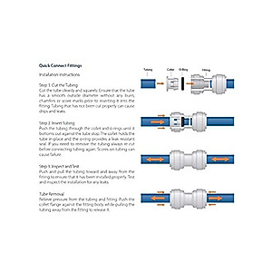 Maine Tube Fittings Misting Cooling System Kit 32.8FT(10M) Misting Line DIY Outdoor Mist Cooling Kit +10 Brass Nozzles Garden Misting Irrigation System for Garden Greenhouse, Flower Bed,Patio,Lawn
