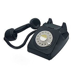 Benotek Telephone, Corded Landline Phones for Home, Retro Old Fashion Home Phone with Rotary Dial Keypad, Antique Old Fashion Telephones Novelty Gift for Decoration