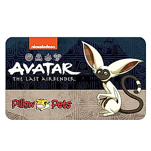 Pillow Pets 16” Momo Stuffed Animal, Nickelodeon Avatar The Last Airbender Plush Toy