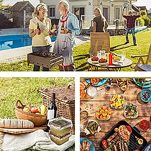 50 Pcs Mini Square Baking Cups with Lids,5oz Aluminum Foil Mini Cake Pans with Lids,Disposable Ramekins Cake Pans,150ml Dessert Cups Cupcake Pans for Wedding Birthday Party,Gold