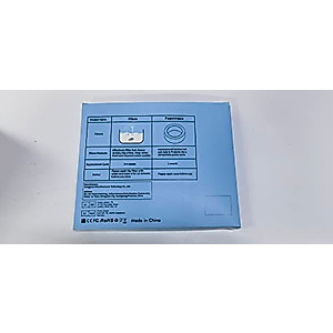 Cat Water Fountain Filters, Suitable for QIUOIO Steel Cat Fountain(S3), Triple Filtration (6PCS Carbon Filter + 6PCS Foam Filter)…