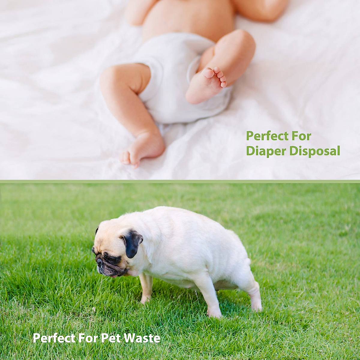 2 Gallon 100 Counts Small Strong Black Trash Bags Garbage Bags by Teivio,Small Waste Basket Liner, Bathroom Trash Can Bin Liners, Plastic Bags for home office kitchen,Black