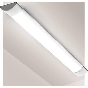 Ankishi LED Shop Light 20W 2FT, 4 Pack LED Tube Light, 2400LM 3000K Warm White, Under Cabinet Lighting, Integrated LED Linear Ceiling Light Fixture for Office, Workshop Kitchen, Laundry Room