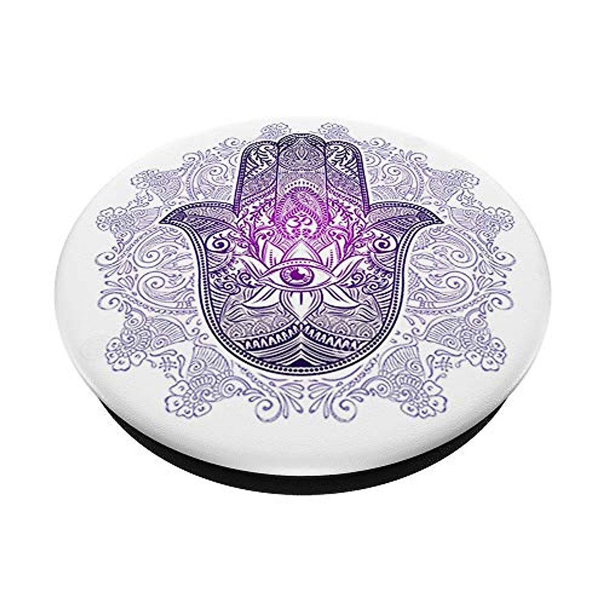 The Hamsa Hand Meaning and Origin Lotus Flower PopSockets Swappable PopGrip