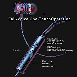 DSVOTVOT USB C Headphones, Earphones with Microphone,Type C Stereo Sound Headphones Wired in-Ear Earbuds for Samsung Galaxy S22 S21 FE OnePlus 10 9 Pro Google Pixel 6