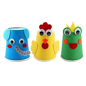 25mm Black Wiggle Googly Eyes with Self-Adhesive（100 pcs）