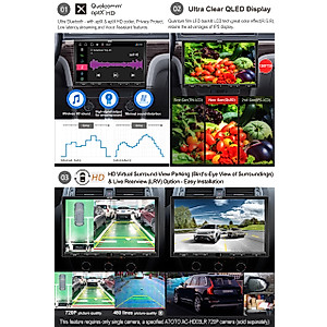 [10.1inch QLED Display] ATOTO S8 Ultra Plus in-Dash Video Receiver, Wireless Carplay & Android Auto,Dual Bluetooth w/aptX HD, VSV&LRV,Built-in 4G Cellular Modem,Gesture Operation,6GB+128GB,S8G2109UP-N