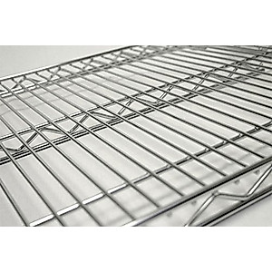 Omega 18" Deep x 24" Wide x 74" High Chrome Double Decker Garment Rack