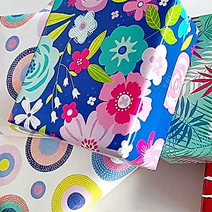 Birthday Wrapping Paper Sets - Happy Birthday Gift Wrapping Paper for Kids, Boys, Girls, Adults, Includes 4 Styles Mixed Gift Wrap Papers, for Gifts Box Wrapping Paper Roll | 20 x 29inch