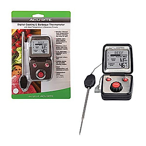 AcuRite 00277 Digital Cook Thermometer,Black