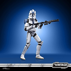 STAR WARS Hasbro The Vintage Collection Clone Trooper (501st Legion) Toy,3.75-Inch-Scale The Clone Wars Action Figure,Toys Kids Ages 4 and Up,(F5834)