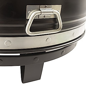 Pleasant Hearth OFW651R Colossal Fire Pit, Black