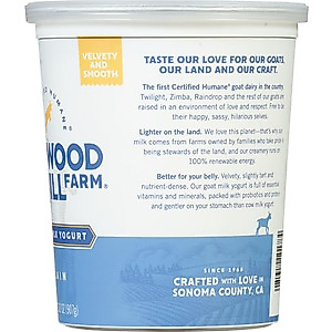 Redwood Hill Goat Milk Yogurt, Plain, 32 oz