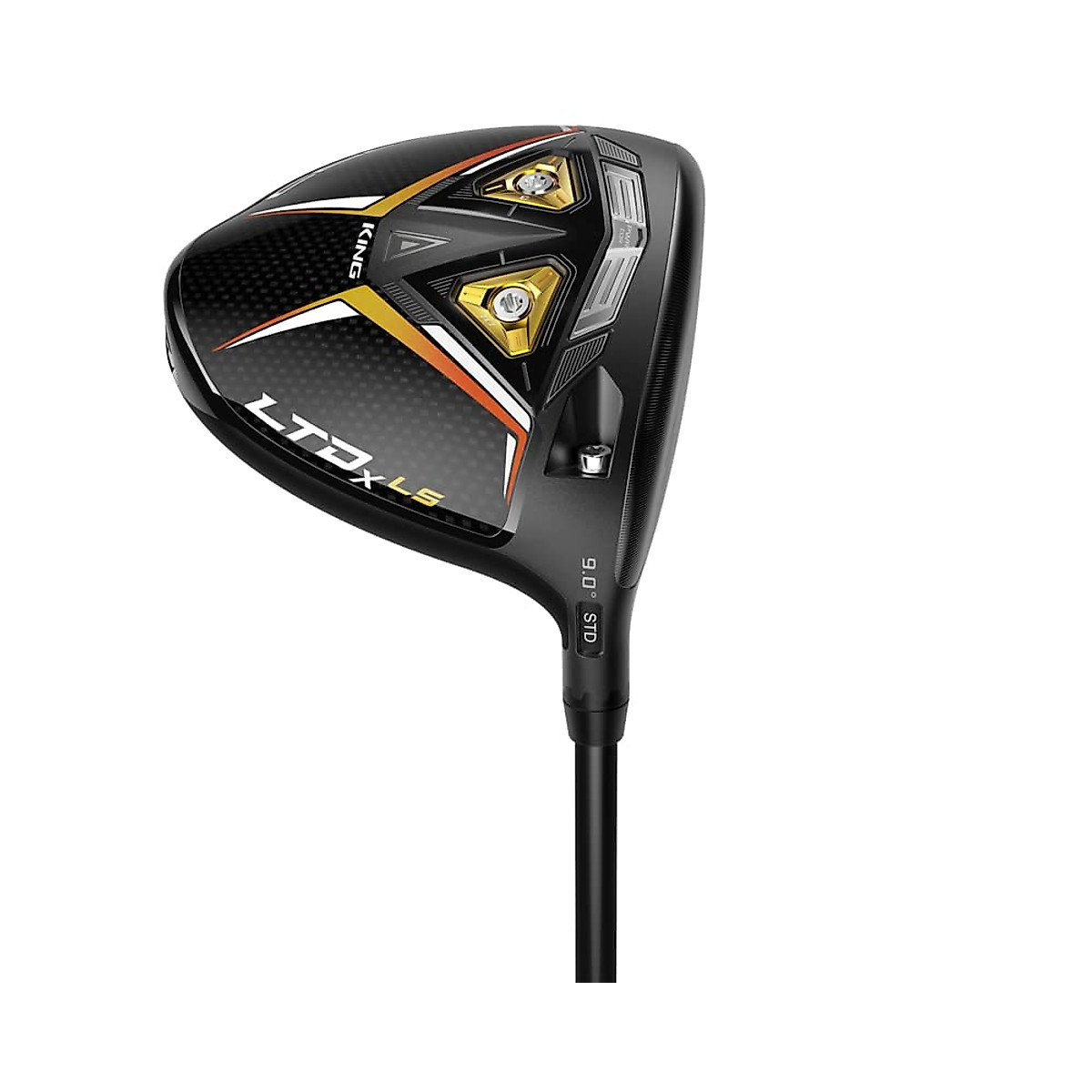 Cobra Golf 2022 LTDX LS Driver Matte Black-Gold Fusion (Men's, Right Hand, Project X Hzrdrus Smoke im10 60, Reg Flex, 10.5)