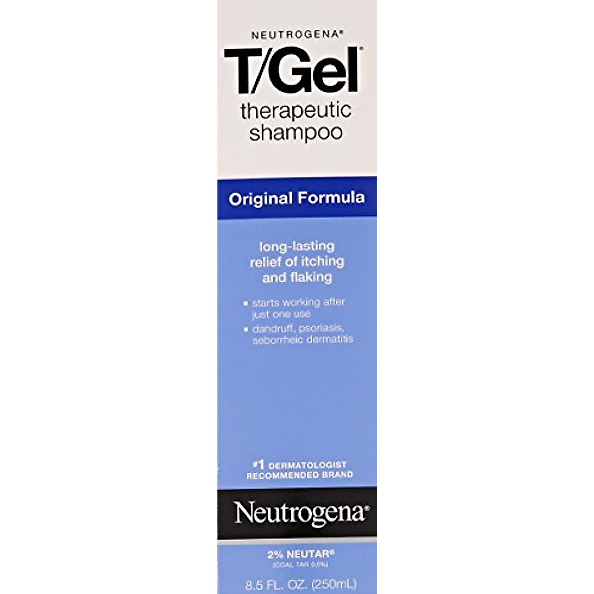 Neutrogena T/Gel therapeutic Shampoo, Original Formula, 8.5 Fluid Ounce (Pack of 6)