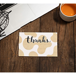 East Pearl Thank You Cards Set of 48 with Envelopes and Stickers