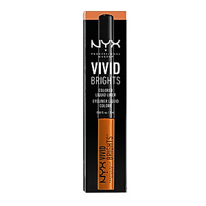 NYX PROFESSIONAL MAKEUP Vivid Brights Liquid Eyeliner - Vivid Delight (Muted Orange)