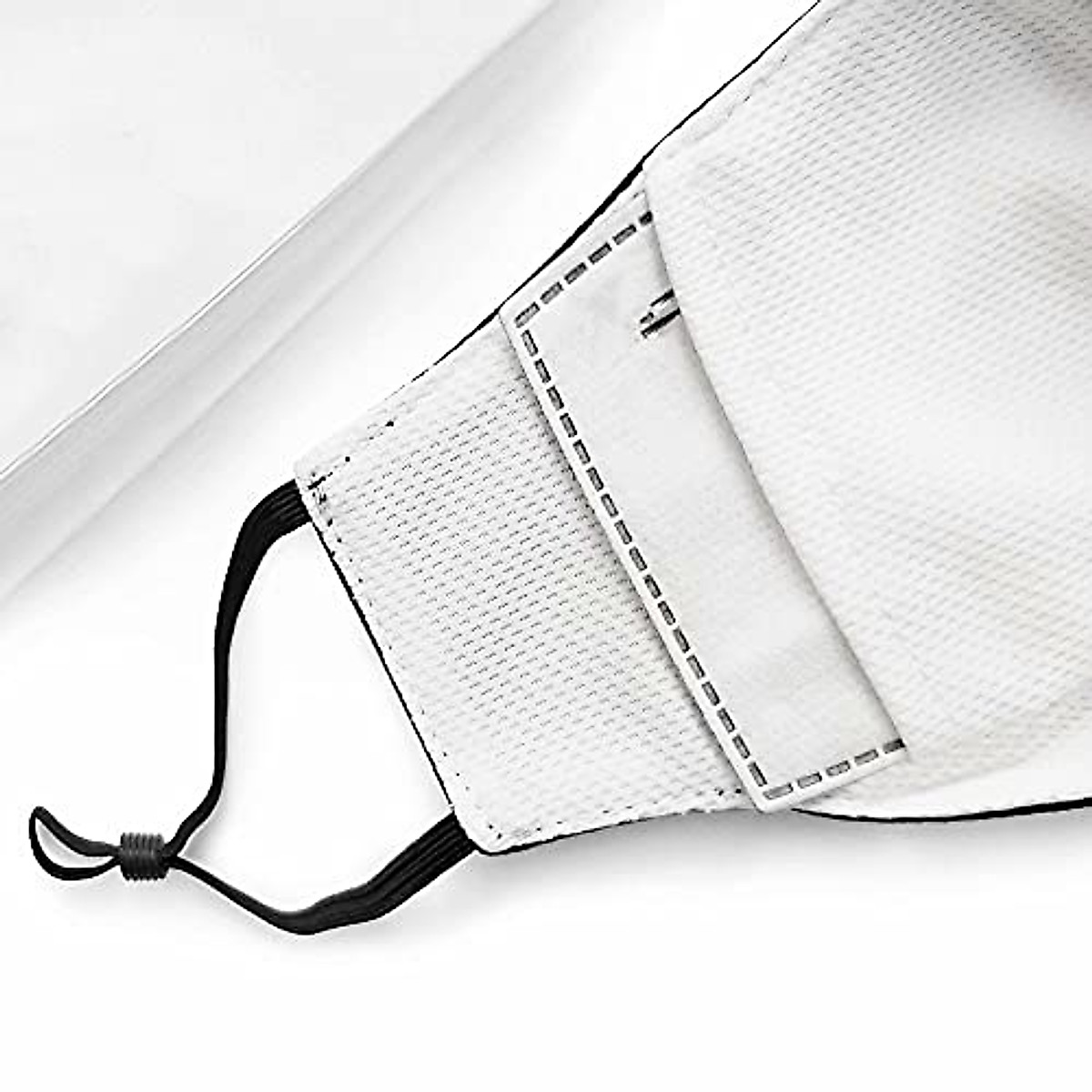 NBDIB 3 Pcs Adult Unisex Reusable Washable Adjustable Face Protection with Filter Pocket and Nose Wire Black Breathable Cotton Dust Cloth Mask with 10Pcs Replacement Carbon Filters for Man and Women