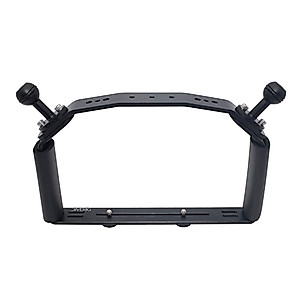nitescuba Underwater Handle Tray Bracket Aluminum Alloy Dual Handheld Video Light Stabilizer Tray for Camera housing，Handle Grip for gopro Set up Works for Hero 10,Action Camera