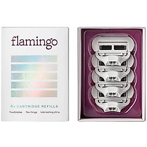 Flamingo Women's Razor Blade Refill - 4 Pack