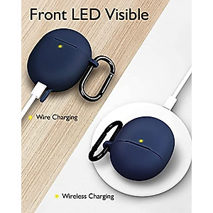 AHBTEYM for Google Pixel Buds Pro Case,Anti-Lost Strap,Silicone Cover with Keychain,Sports Lanyard for Women Men Girl boy for Google Pixel Buds Pro 2022 (Lemongrass Case+Lemongrass Strap)