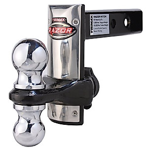 Trimax TRZ6SFP 6" Stainless Steel Face Powder Coat Drop Hitch