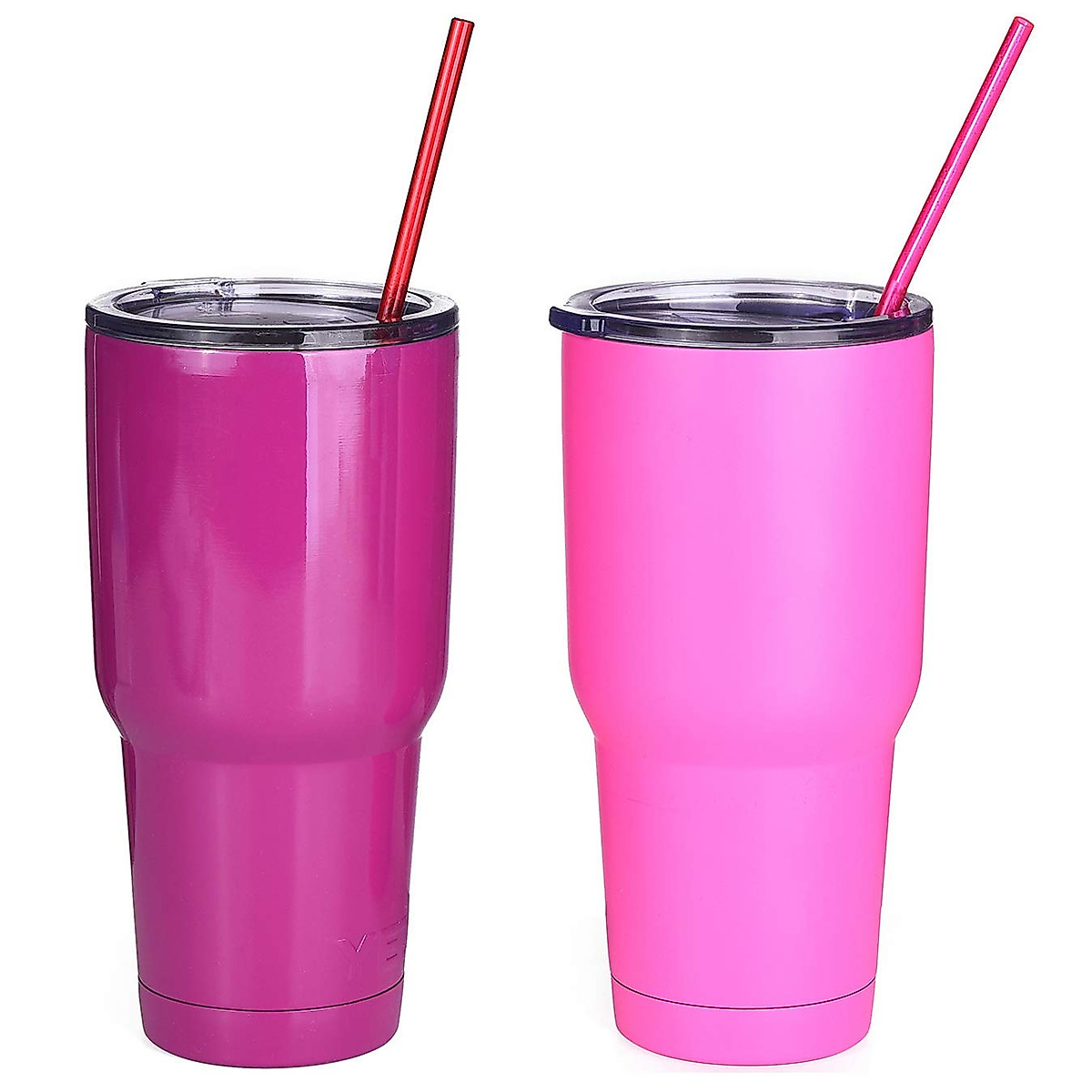 ALINK 200 Colorful Flexible Straws + 10 Tritan Reusable Straws with Cleaning Brush