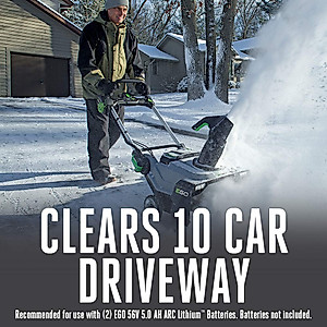 EGO Power+ SNT2100 21-Inch 56-Volt Cordless Snow Blower Bundle