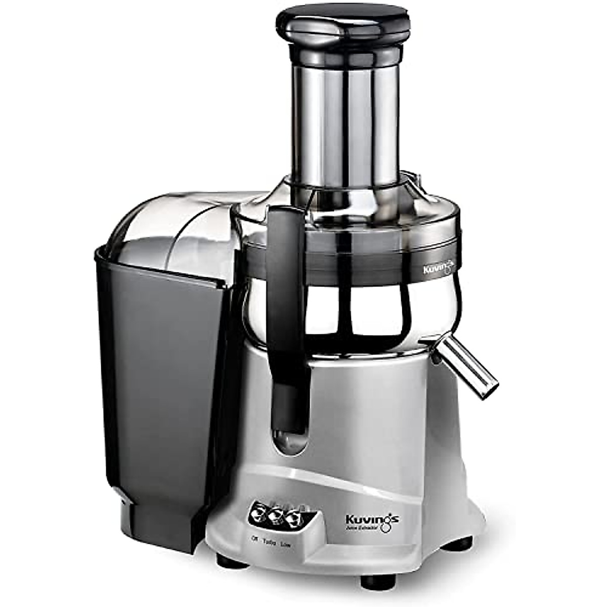 Kuvings NJ-9500U Centrifugal Juice Extractor- Higher Nutrients and Vitamins, BPA-Free Components, Easy to Clean, Ultra Efficient 350W -Silver
