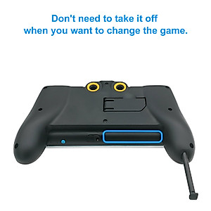 [Updated] Hand Grip Compatible with Nintendo 2DS XL with 1 Stylus and 1 Clear Case Compatible with Nintendo 2DS XL
