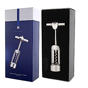 Westmark 62605580 Satin Bell Corkscrew, 5.8 x 1.5 x 2.7 inches, Silver