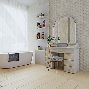 Cortesi Home Tilly Accent Chair with Bow Detail, Gold