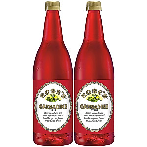 Rose's Grenadine, 1 Liter (2-Pack)