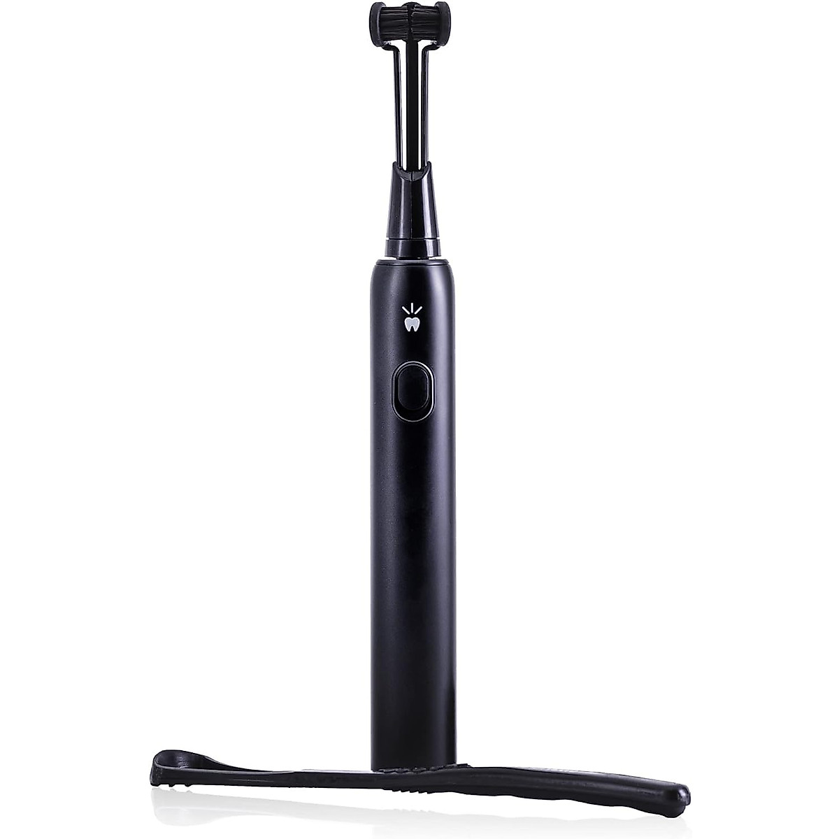 Triple Bristle Max Sonic | 3 Sided Toothbrush w/ 4 Modes | Dentist Created & Approved Triple Sided Toothbrush | Soft Charcoal Infused Nylon Bristles | Rechargeable & Waterproof Triple Head Toothbrush